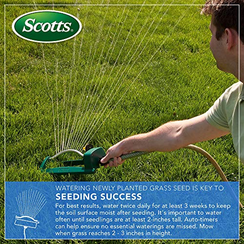 Scotts EZ Seed Patch and Repair Bermudagrass, 10 lb. - Combination Mulch, Seed, and Fertilizer - Tackifier Reduces Seed Wash-Away - Even Grows in Scorching Heat - Covers up to 225 sq. ft.