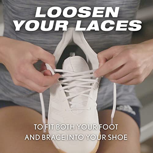 Ultra Zoom® Ankle Brace for Injury Prevention & Recovery, Custom Form-Fit, Maximum Support with 100% Mobility