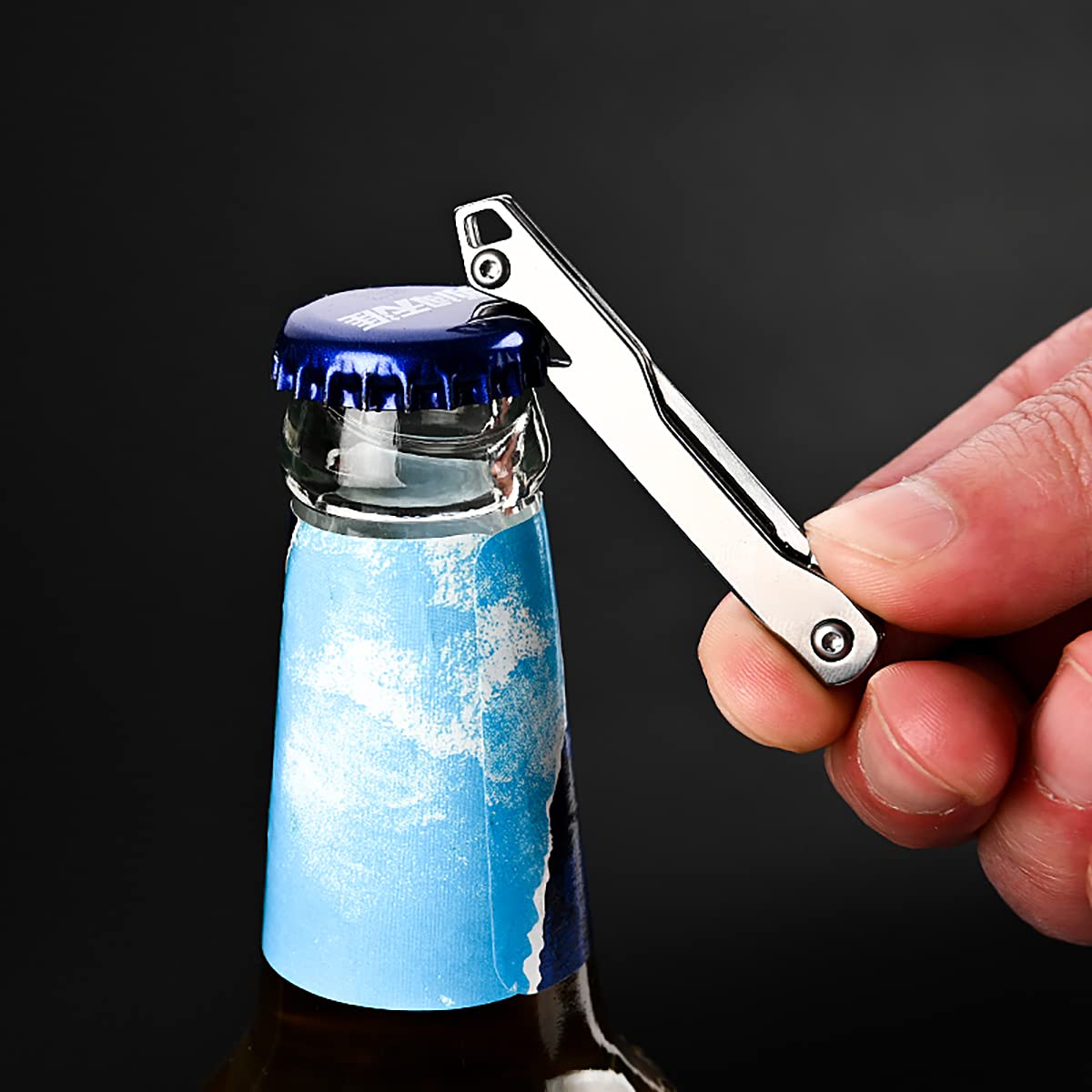 NBGDY Small Utility Knife,EDC Pocket Knife Folding Knife with 10 Blades,Ultralight Keychain Knife only 0.85oz.(kpq-1039)