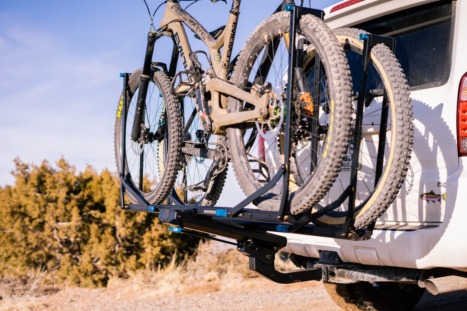 RockyMounts GuideRail 2 Bike Platform Hitch Rack for 2" Hitch Receivers