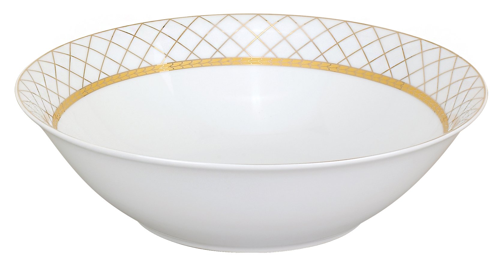 Lorren Home Trends 57-Piece Porcelain Dinnerware Set, Beatrice, Service for 8