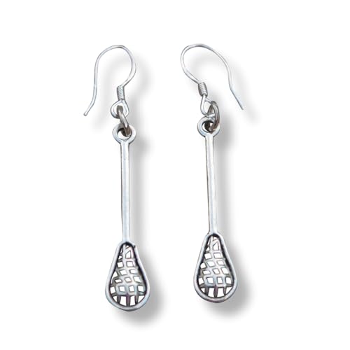 Lacrosse Stick Earrings - Lacrosse Jewelry - Gift For Lacrosse Players, Moms and Coaches