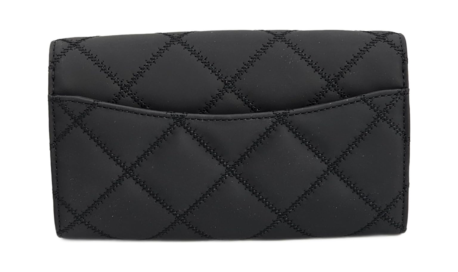 Tory Burch 150059 Willa Matte Women's Chain Wallet (Black), Small