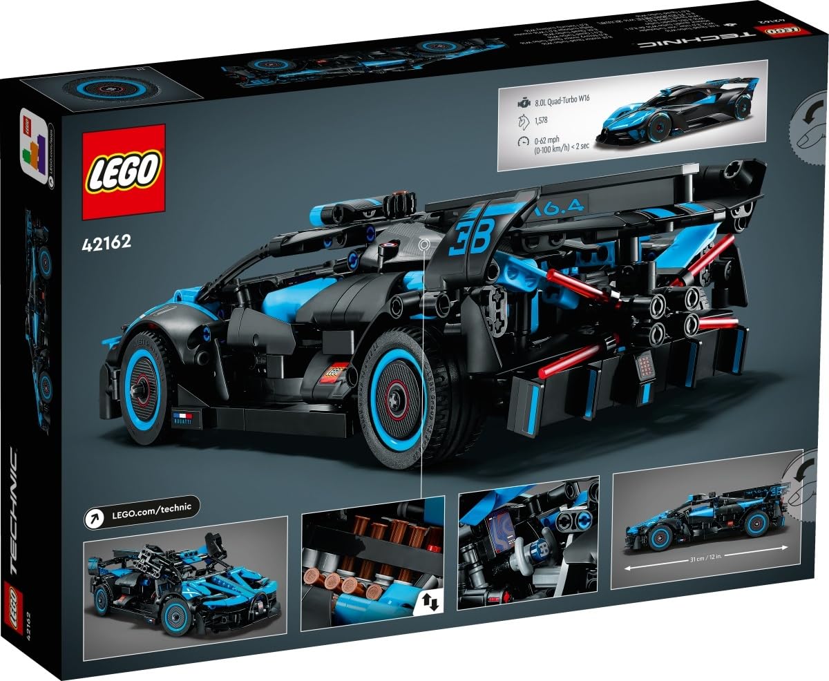 Lego 42162 Bugatti Bolide Agile Blue & 42151 Bugatti Bolide Set of 2