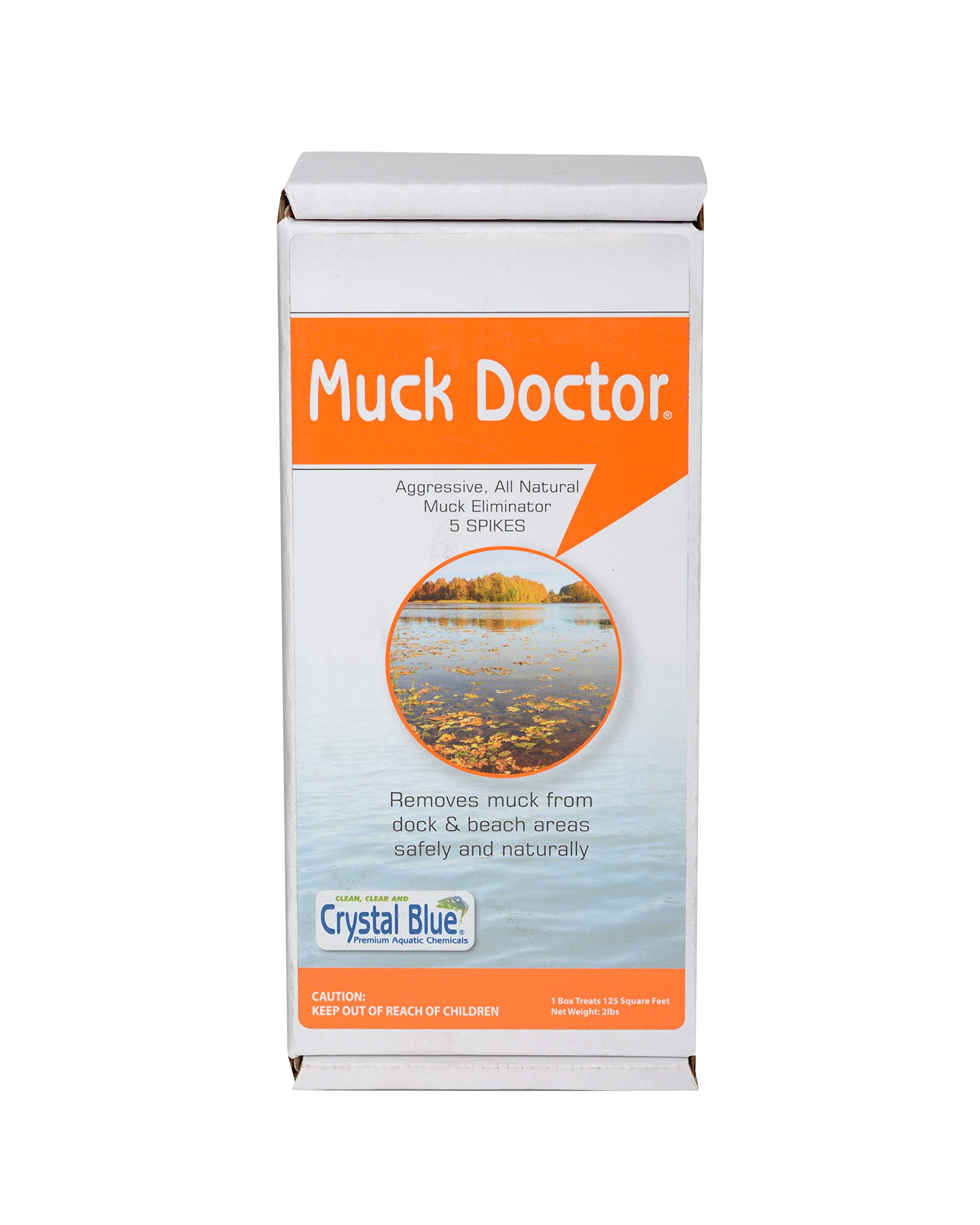 Muck Doctor, 5 Biological Spikes to Reduce Muck, Perfect for Beach Fronts, Lake Docks and Swimming Areas