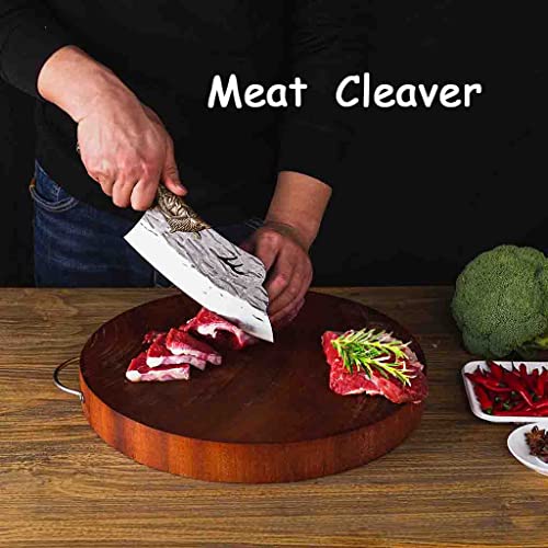 ZONGHAI Slicing Knife with Rosewood Handle - 8.47 inch Steel Blade - Kitchen Knife For Chopping, and Dicing Fruits, Vegetables and Meat