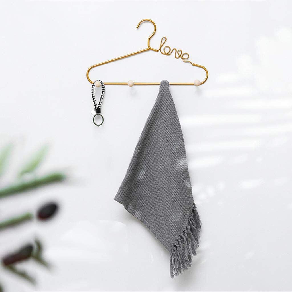 ljhnba Door Rack Hook Hanger Bathroom Kitchen Towel Storage Holder Hanging Coat Hat Towel Bag Ties Wall Organizer Rack Baby Coat Hangers
