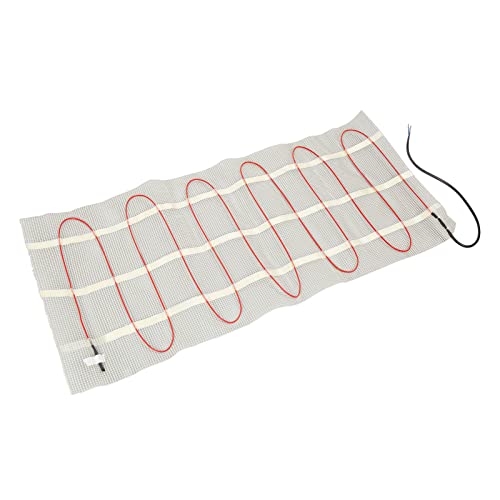 NDNCZDHC Floor Heating Mat, 360W Heated Floor Mat 500x6000mm Heating Mat Heaters Floor Heating Mat Underfloor Heating Mat for Ceramic/Tile(220-240V)