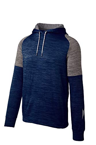 Mizuno Youth Velocity Hoodie, Navy-Shade, Large
