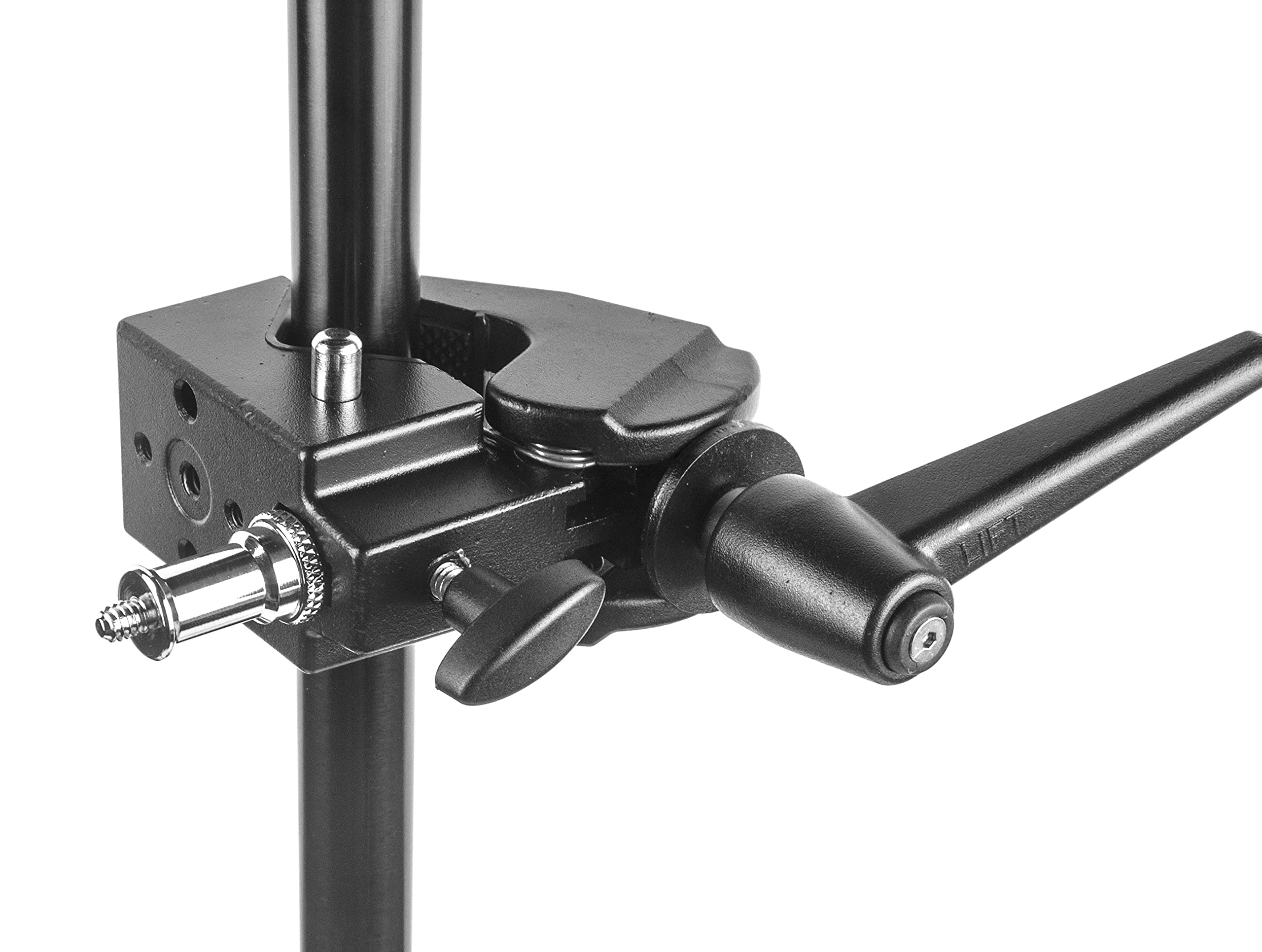 PHOCUS Multi-Function Super Clamp with Standard Stud for Photography Studio Video Camera Lighting
