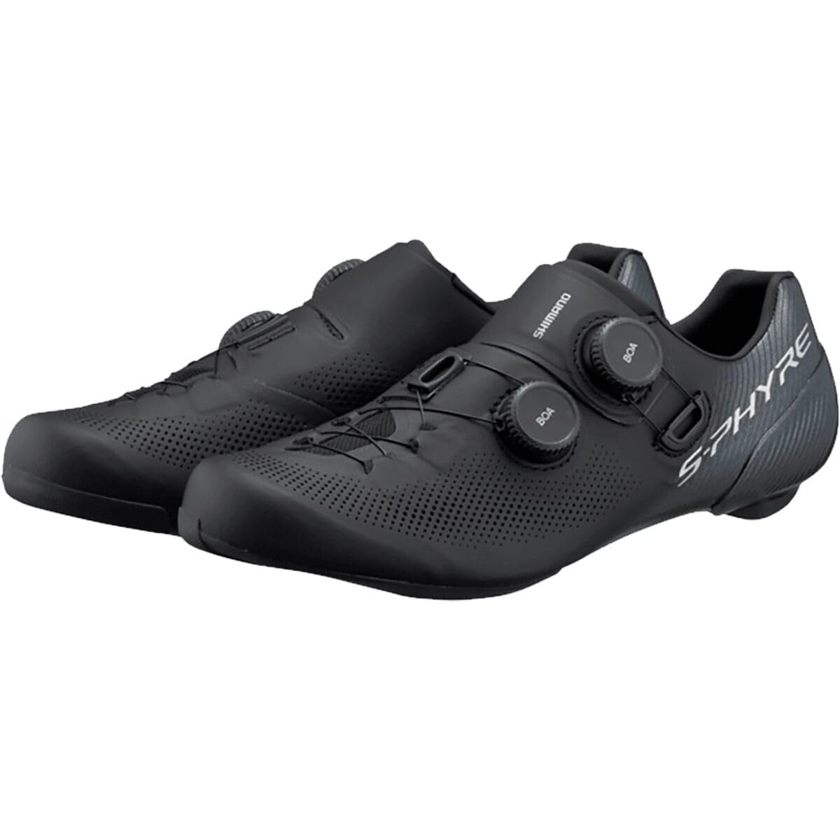 SHIMANO RC903 S-PHYRE Wide Cycling Shoe - Men's Black, 40.0