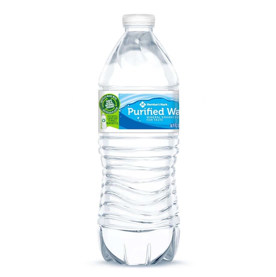 Member's Mark Purified Mineral Water 16.9 oz. / 40 count (2 pack)