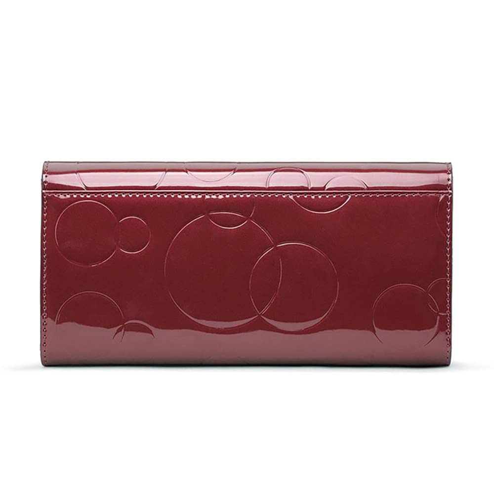 SXBCyan Coin Purse Card Holder Women's Wallet RFID Atmosphere Multi-functional Fashion Simple