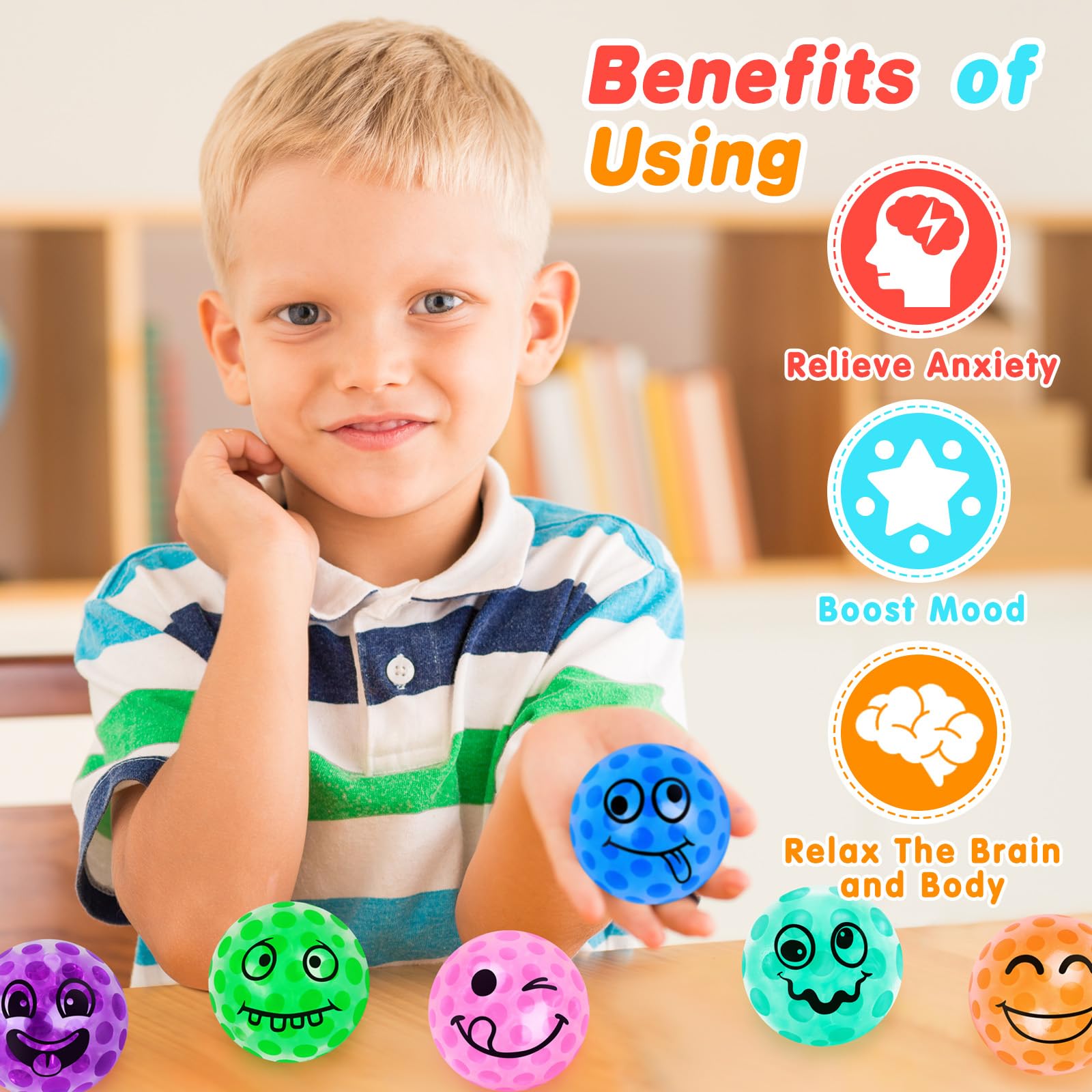 Stress Balls for Kids (18pcs)