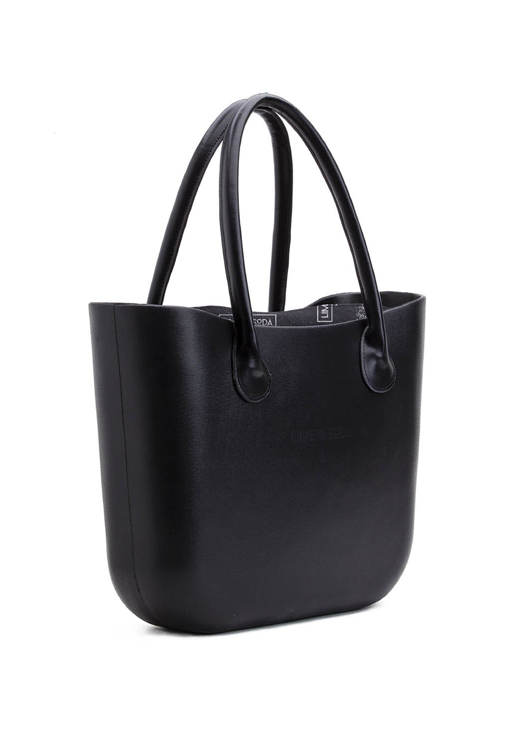 LIME AND SODA Women's Fashion Eva handbag - Mix and Match - Black