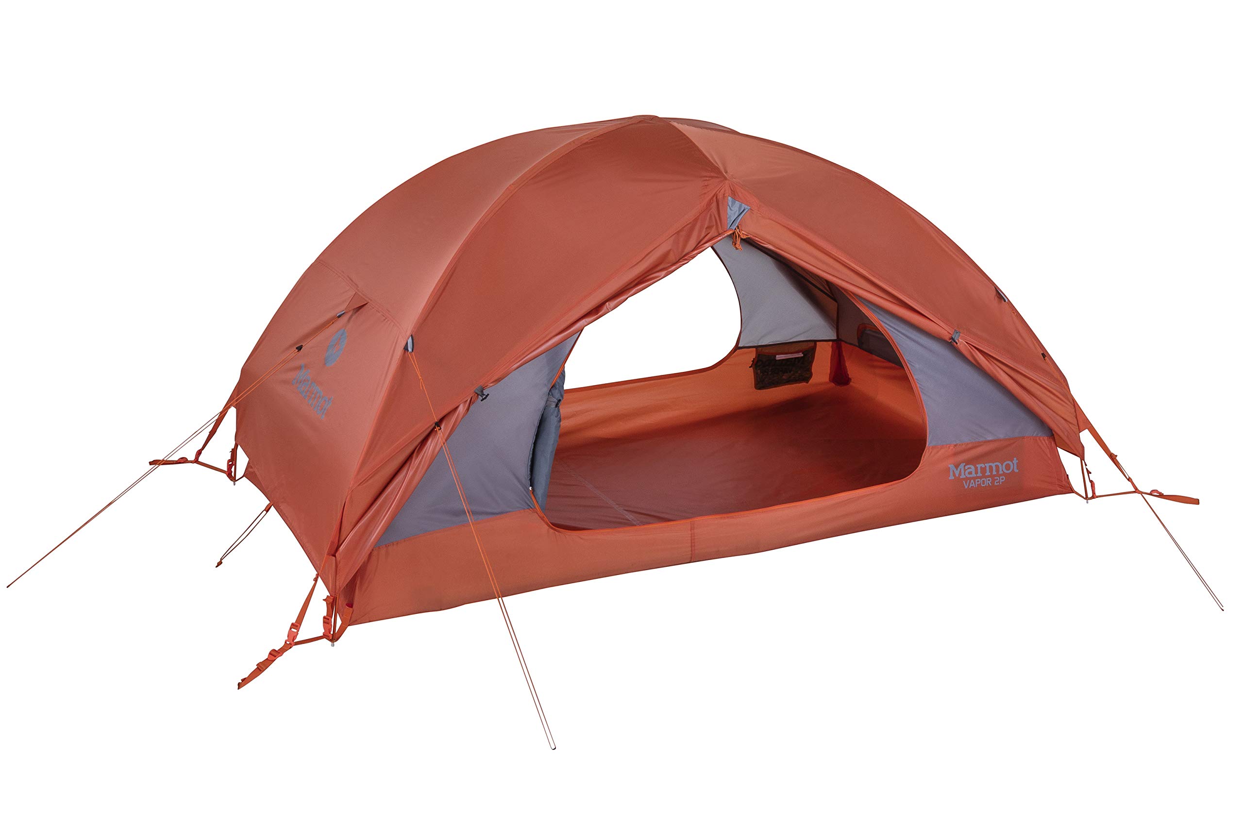 Marmot Unisex's Vapor 2P Ultralight Camping Tent, Burnt Ochre, 2 Persons