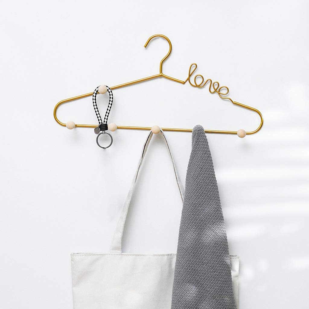 ljhnba Door Rack Hook Hanger Bathroom Kitchen Towel Storage Holder Hanging Coat Hat Towel Bag Ties Wall Organizer Rack Baby Coat Hangers