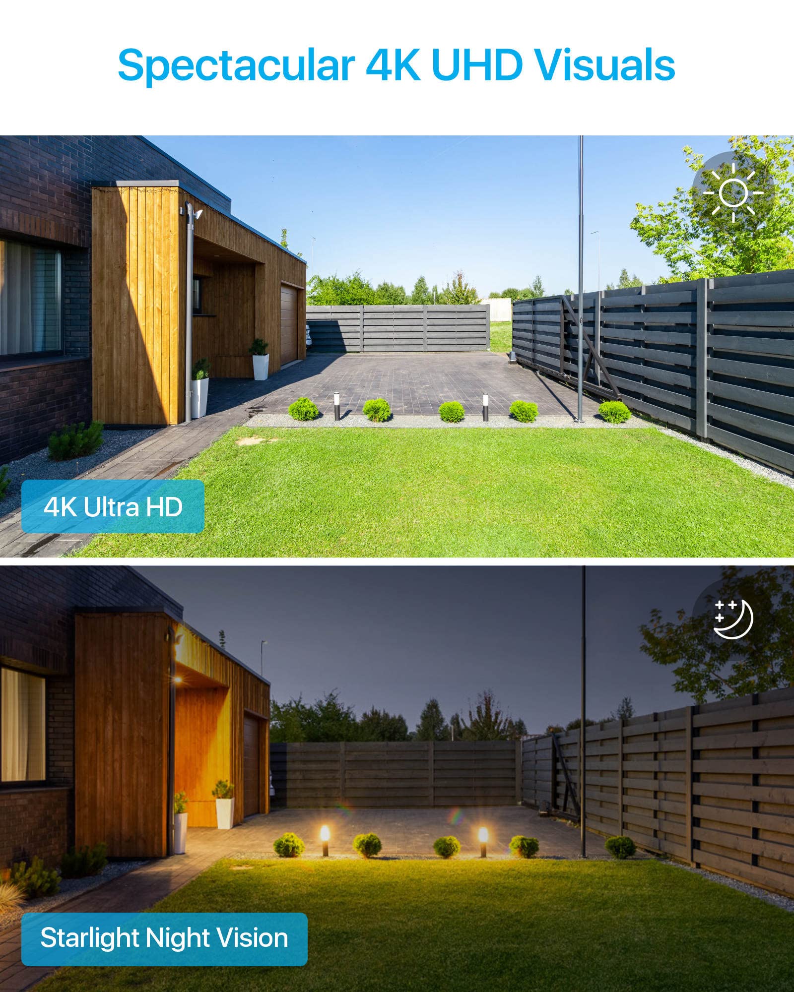 ZOSI 4K 8CH Spotlight PoE Security Camera System,8pcs 4K Wired Indoor Outdoor PoE IP Cameras with 2-Way Audio,Night Vision,Human Detection,Smart Light Alarm,8CH 8MP NVR with 2TB HDD for 24/7 Recording