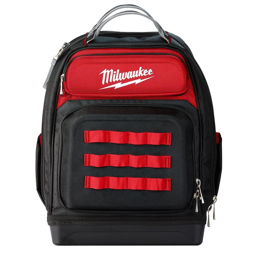 Milwaukee Ultimate Jobsite Backpack,Constructed of 1680D Ballistic Materials,with 48 Total Pockets, 5X More Durable and 2X More Padding, unsurpassed Comfort and Jobsite Performance!