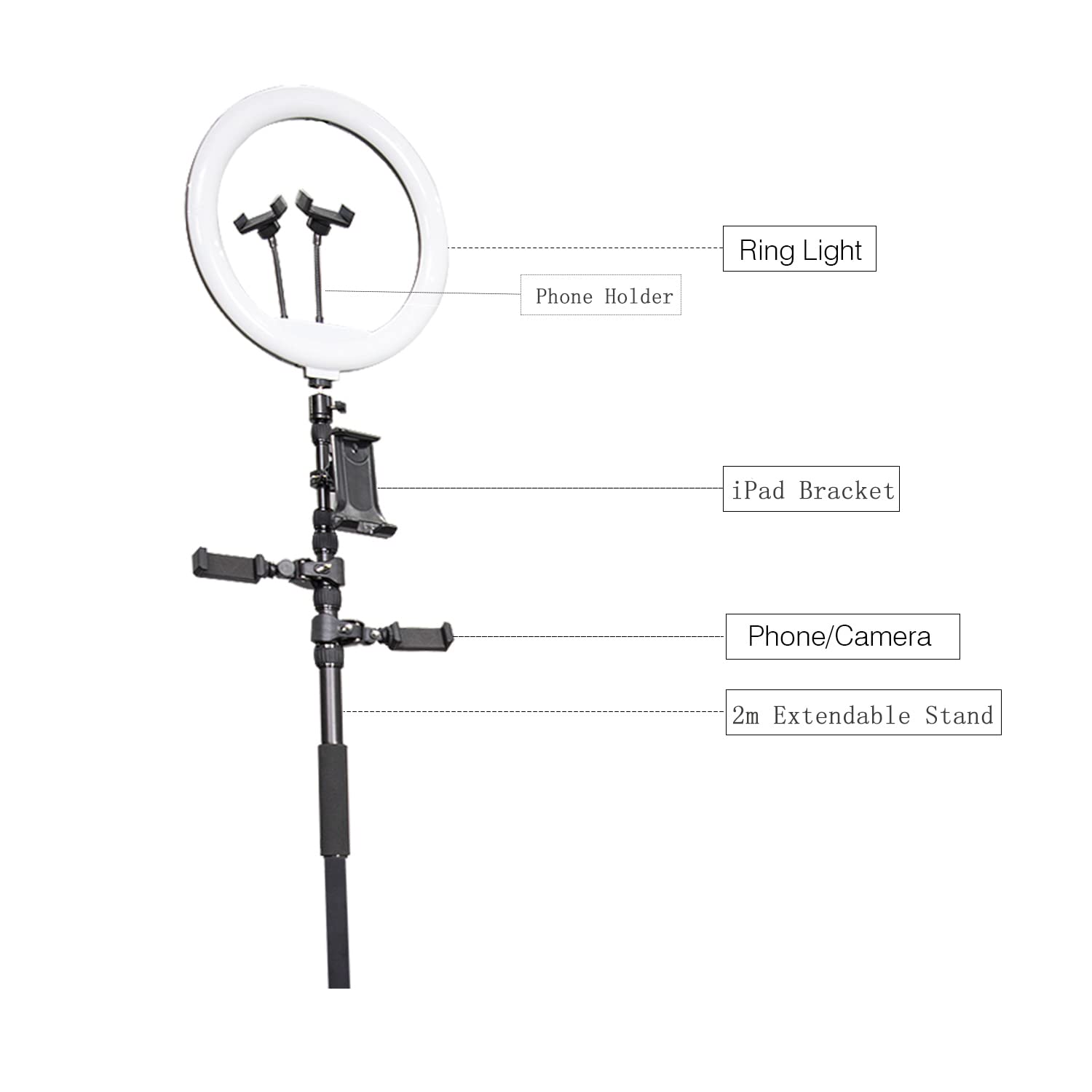 MWE 360 Photo Booth Machine Glass Bottom for Parties with RGB Lights,Software APP Remote Automatic 360 Spin Camera Booth Flight Case 39.4" 100cm for 3-5 People to Stand on