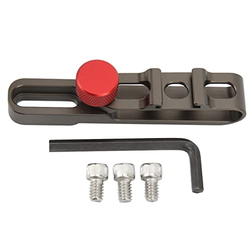 Vifemify SSD Mount Bracket Holder for T5 SSD with 1/4 Inch Screw Hole and Cold Shoe Mount Simple Operation, Quick Installation, Suitable for T5 SSD