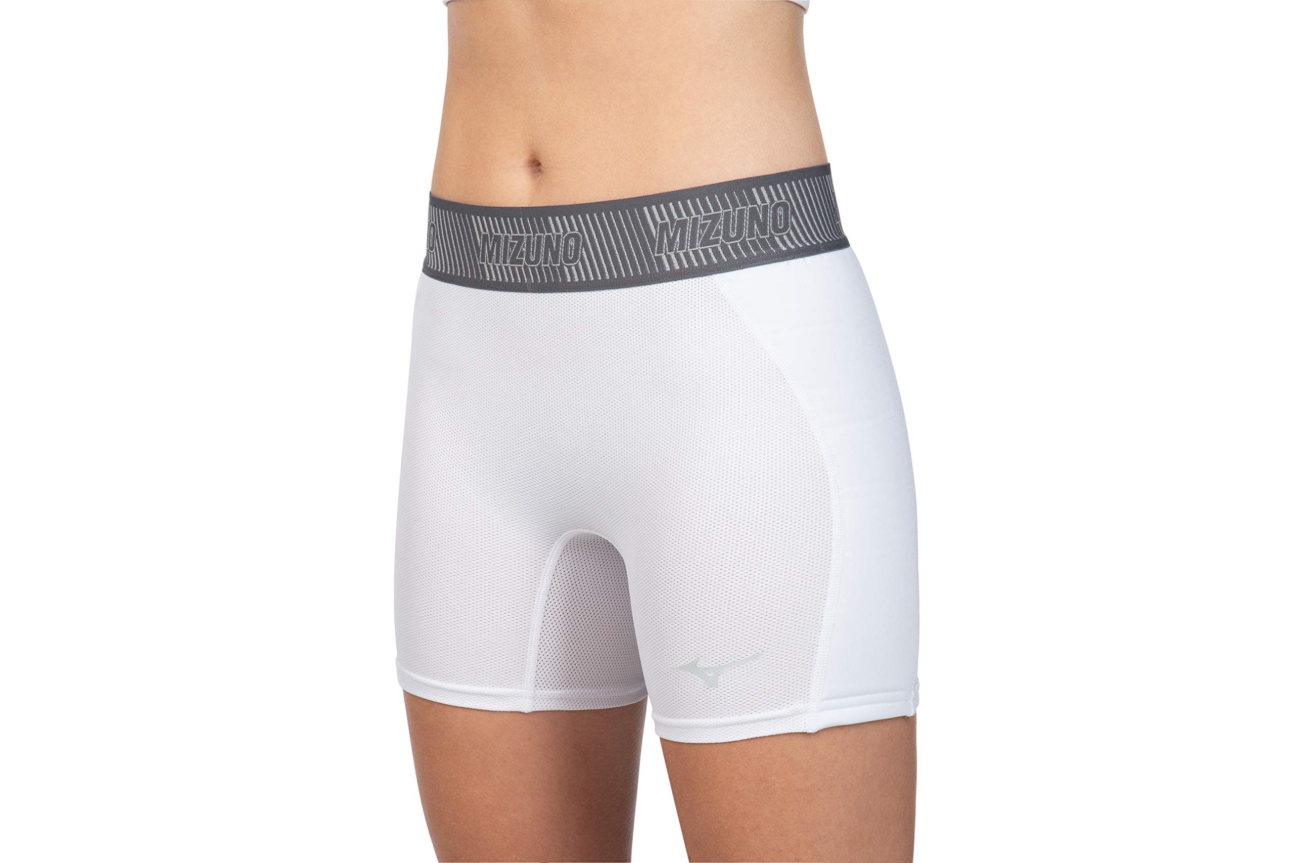 Mizuno Women's Sliding Short, White, X-Small US
