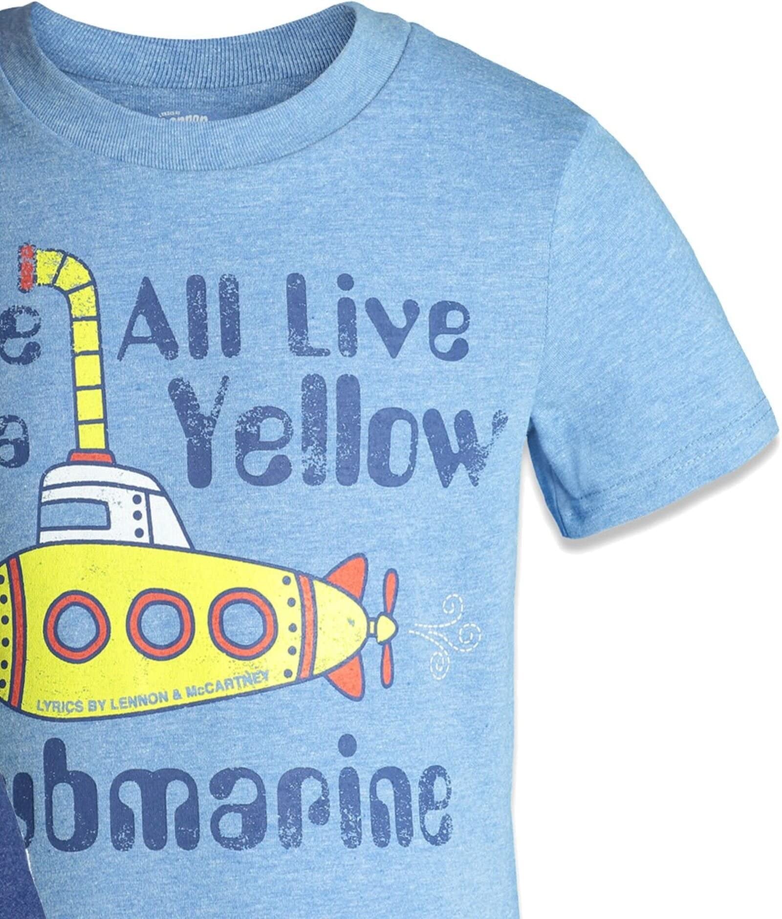 Lyrics by Lennon and McCartney Big Boys 5 Pack T-Shirts Multicolor 10-12