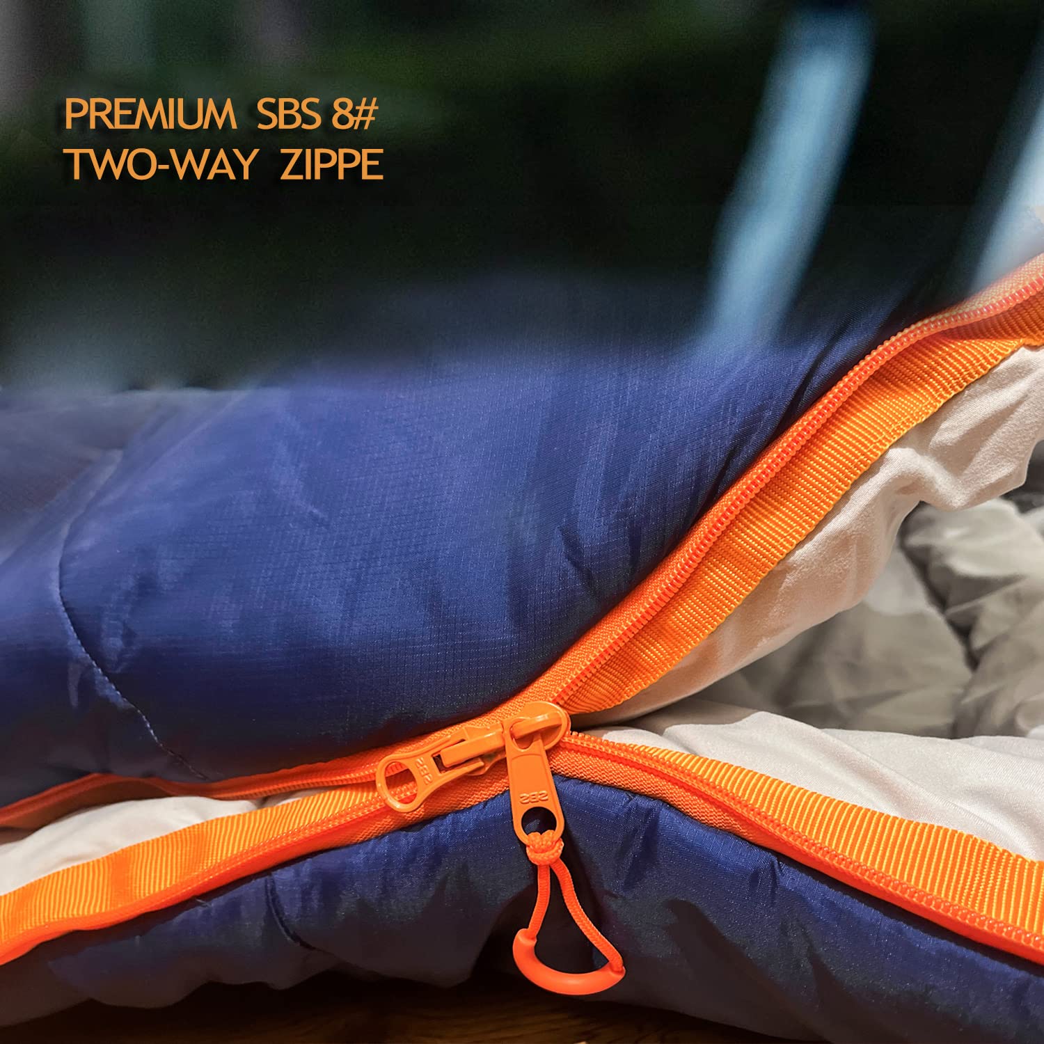 ORRSTAR Mummy Sleeping Bag Cold Weather Sleeping Bag Camping Sleeping Bags for Adults Big and Tall Outdoor Winter Waterproof