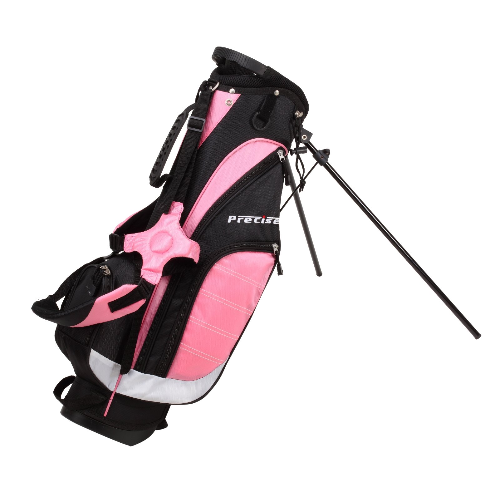 Left Handed Pink Junior Golf Club Set for Age 6 to 8