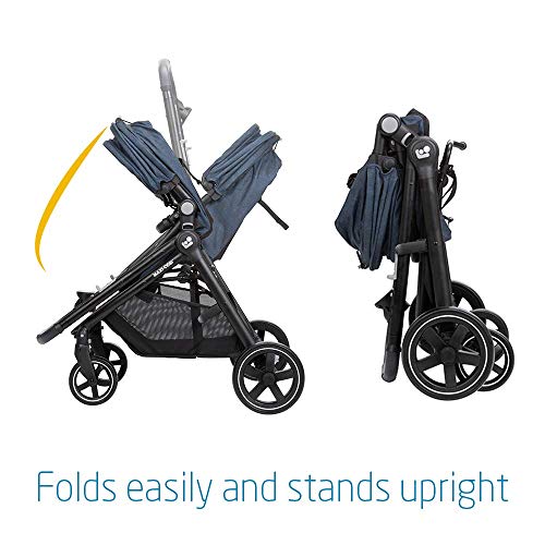 Maxi-Cosi Zelia Max 5-in-1 Modular Travel System, Nomad Blue