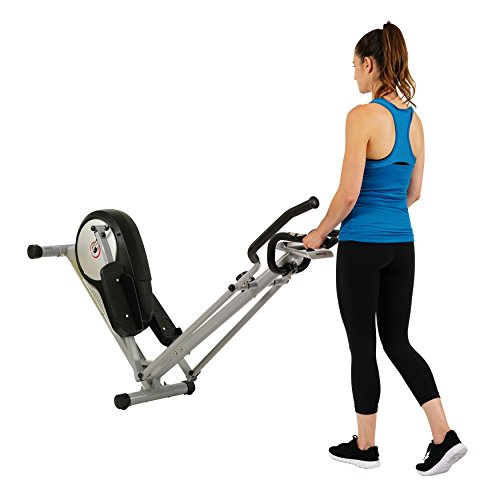 Magnetic Elliptical Machine Trainer w/LCD Monitor and Pulse Rate Grips (E006)