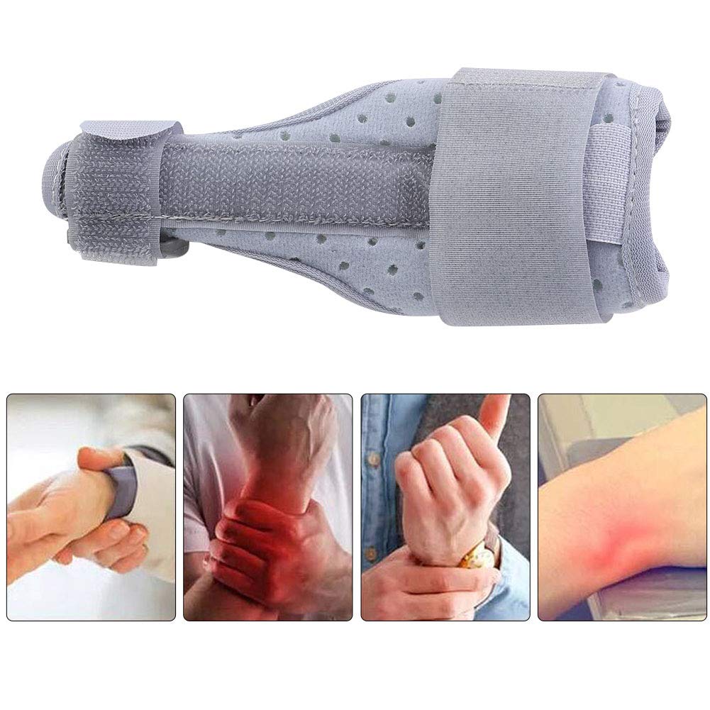 POCREATION Thumb Brace, Lightweight Thumb Stabilizer, Ergonomic Wrist Protector, Thumb Fix Brace for Tenosynovitis Relieve Thumb Pain Thumb