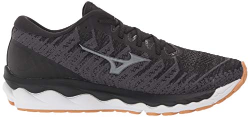 Mizuno Women's Wave Sky 4 WAVEKNIT Running Shoe, Dark Shadow, 9.5 D US