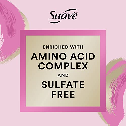 Suave Pink Up The Volume Shampoo For Volumized Hair Volumizing Sulfate Free Shampoo 16.5oz