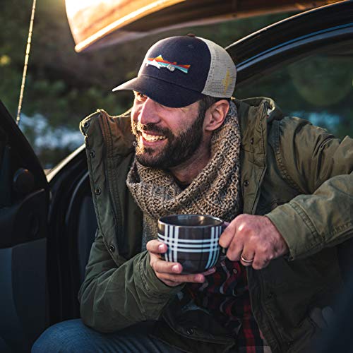 Mountain Trout Trucker Hat One Size