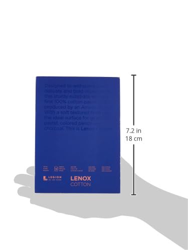 Legion Lenox 100 Pad , 5 X 7 Inches, Off-White, 15 Sheets