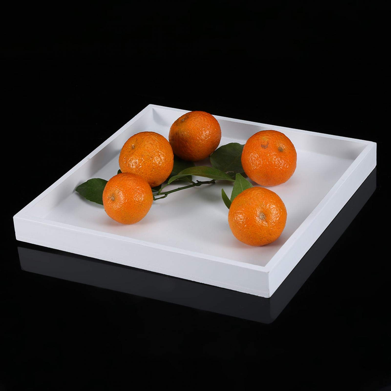Omabeta Serving Tray Square Wood Tray Coffee Tray Home Serving Tray