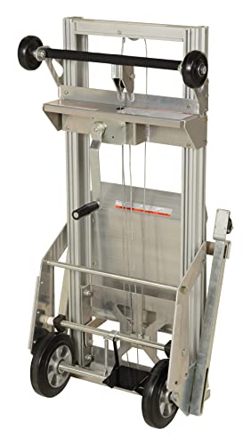 Vestil PALL-200 Aluminum Portable Load Lifter 32-7/16 in. x 12-1/8 in. x 44-15/16 in. 200 Lb. Capacity Silver