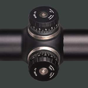 Monstrum 3-9x32 Rifle Scope with Rangefinder Reticle | Monstrum Offset Picatinny Scope Rings | Bundle