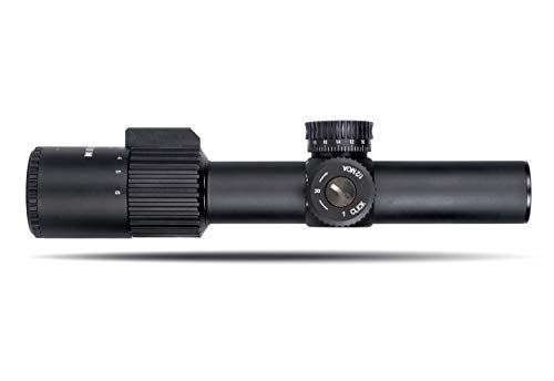 Monstrum Alpha Series 1-6x24 First Focal Plane FFP Rifle Scope with MOA Reticle | Flat Dark Earth