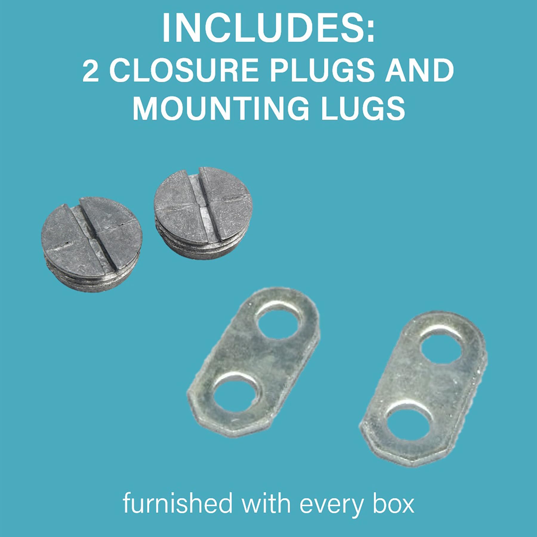 Legrand Pass & Seymour WPB342 Weatherproof Outdoor Box, 2 Gang, 4 Hole 3/4", 30.5 Cubic Inch, Gray (1 Count)
