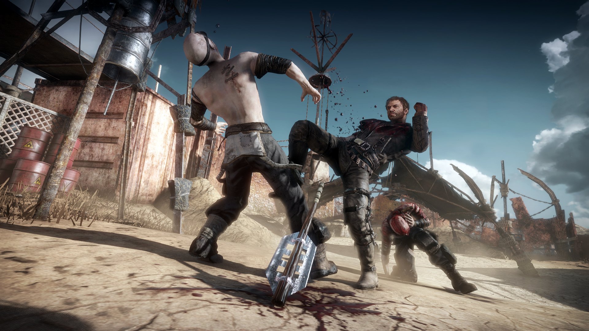 Mad Max Video Game for Xbox One with Ripper DLC for Magnum Opus Car Body