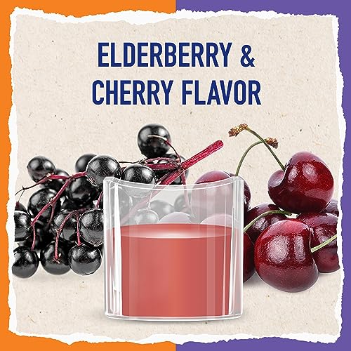 Mucinex FreeFrom Cold and Flu Daytime and Nighttime, Multi-Symptom Relief, Cherry, 6 Fl Oz (Pack of 2)