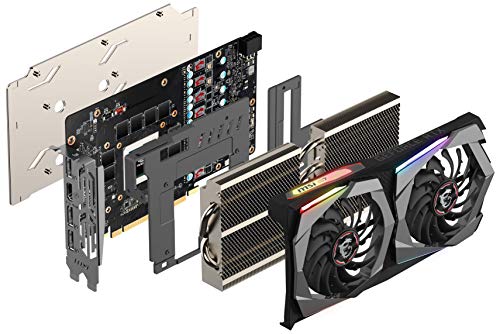 MSI Gaming GeForce RTX 2060 Super 8GB GDRR6 256-bit HDMI/DP G-SYNC Turing Architecture Overclocked Graphics Card (RTX 2060 Super Gaming X)