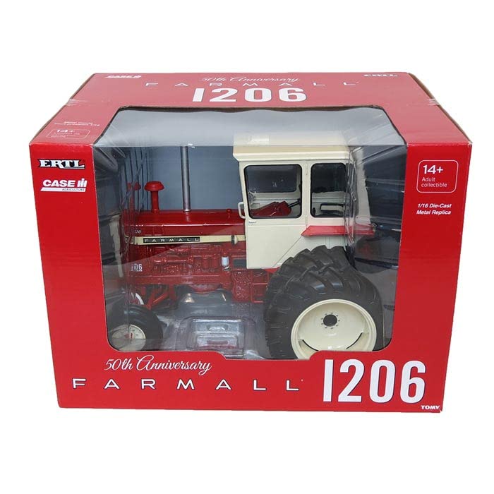 TOMY 1/16th 50th Anniversary International Harvester 1206 Wide with Duals and Cab