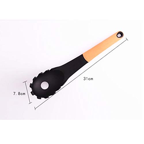 LMMDP 6Pc/Set Nylon Non-Stick Cooking Utensils Heat-Resistant Kitchen Cooking Tools Spoon Egg Separator Spatula Cook Shovel Sets