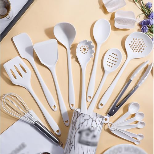 LMMDP Anti-scalding Handle Kitchen Utensils Set Kitchen Household Cooking