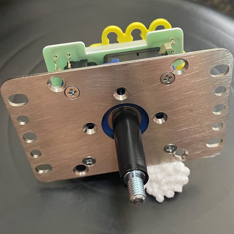 SZJLMKJ Arcade Joystick Flat Plate Converter Sanwa Mounting Plate Seimitsu Mounting Plate for Crown Fujin Alpha KAZE IL HAPP Joystick
