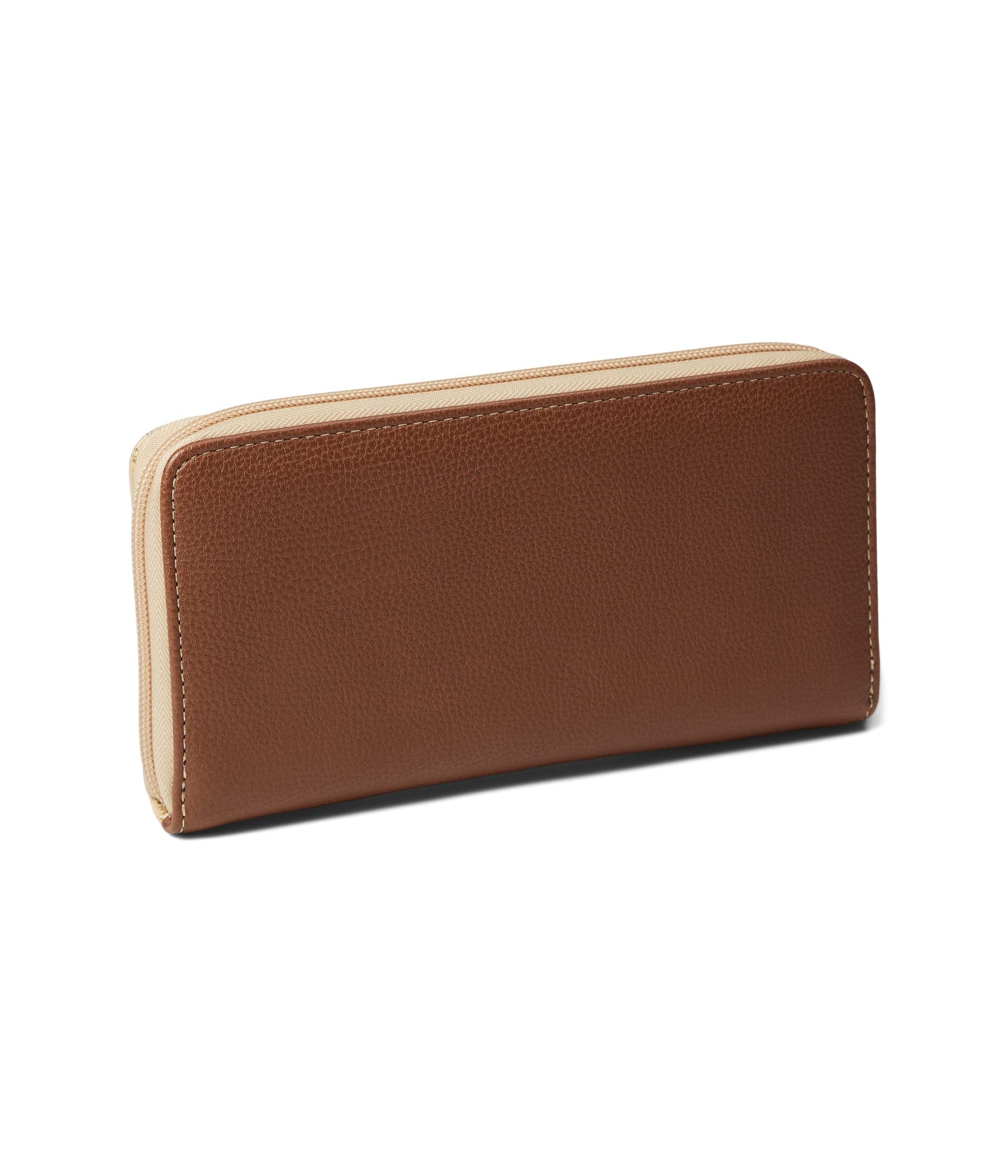 Tommy Hilfiger Millie II Zip Around Wallet Khaki/Light Gold Lurex One Size