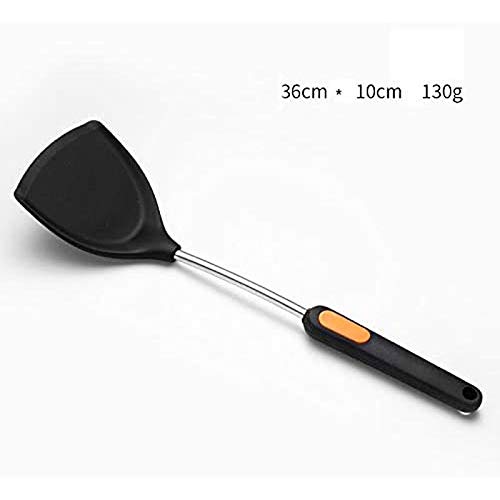 LMMDP Silicone Kitchenware Non-stick Cookware Cooking Tool Spatula Ladle Egg Beaters Shovel Spoon Soup Kitchen Utensils Set